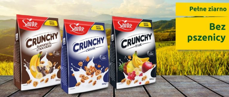 Nowe Crunchy Sante - Sante