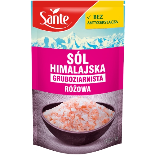 Sól morska, sól himalajska, sól o obniżonej zawartości sodu | Sante